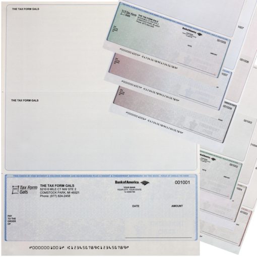 Printed Business Checks with Logos at Low Prices - DiscountTaxForms.com