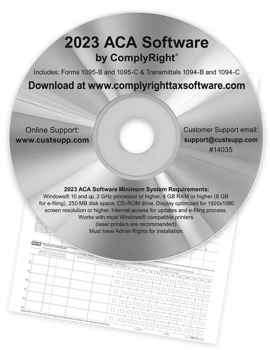 1095 Software for ACA Health Insurance Reporting - Discount Tax Forms