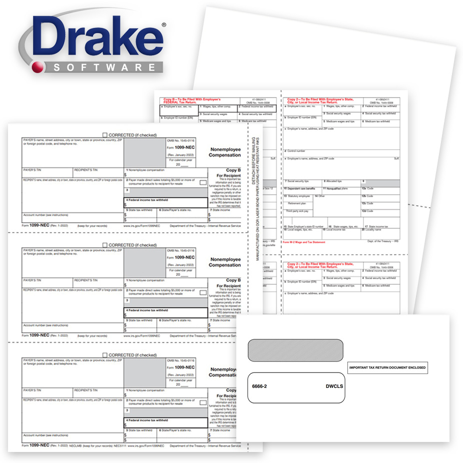 Drake Software Compatible Tax Forms - DiscountTaxForms.com