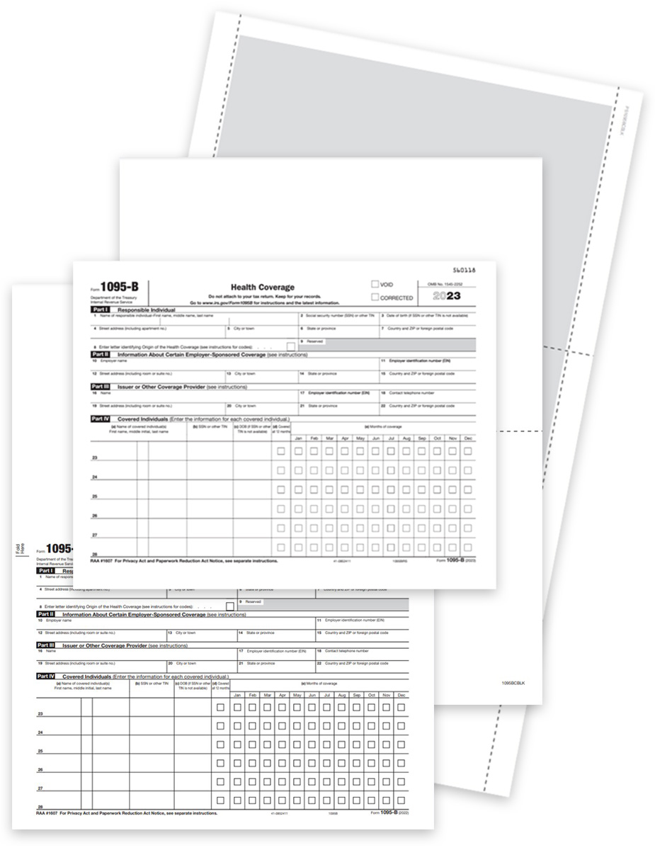 ACA 1095 Filing - Forms, Envelopes, Software - DiscountTaxForms.com
